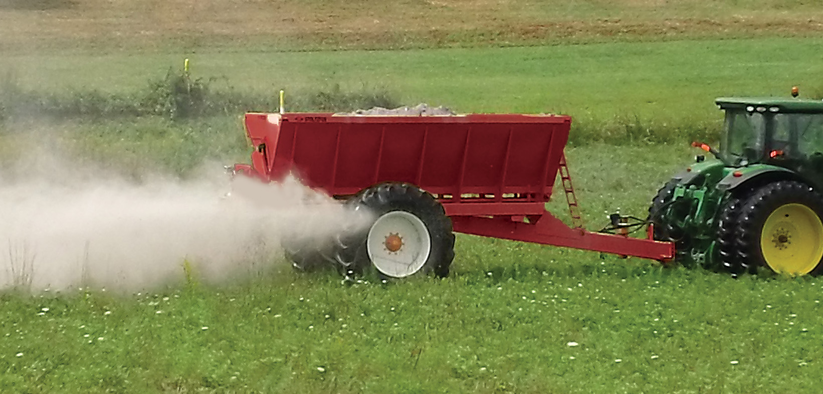 Stoltzfus Row Spreader, 152-inch Adjustable Wheel Track